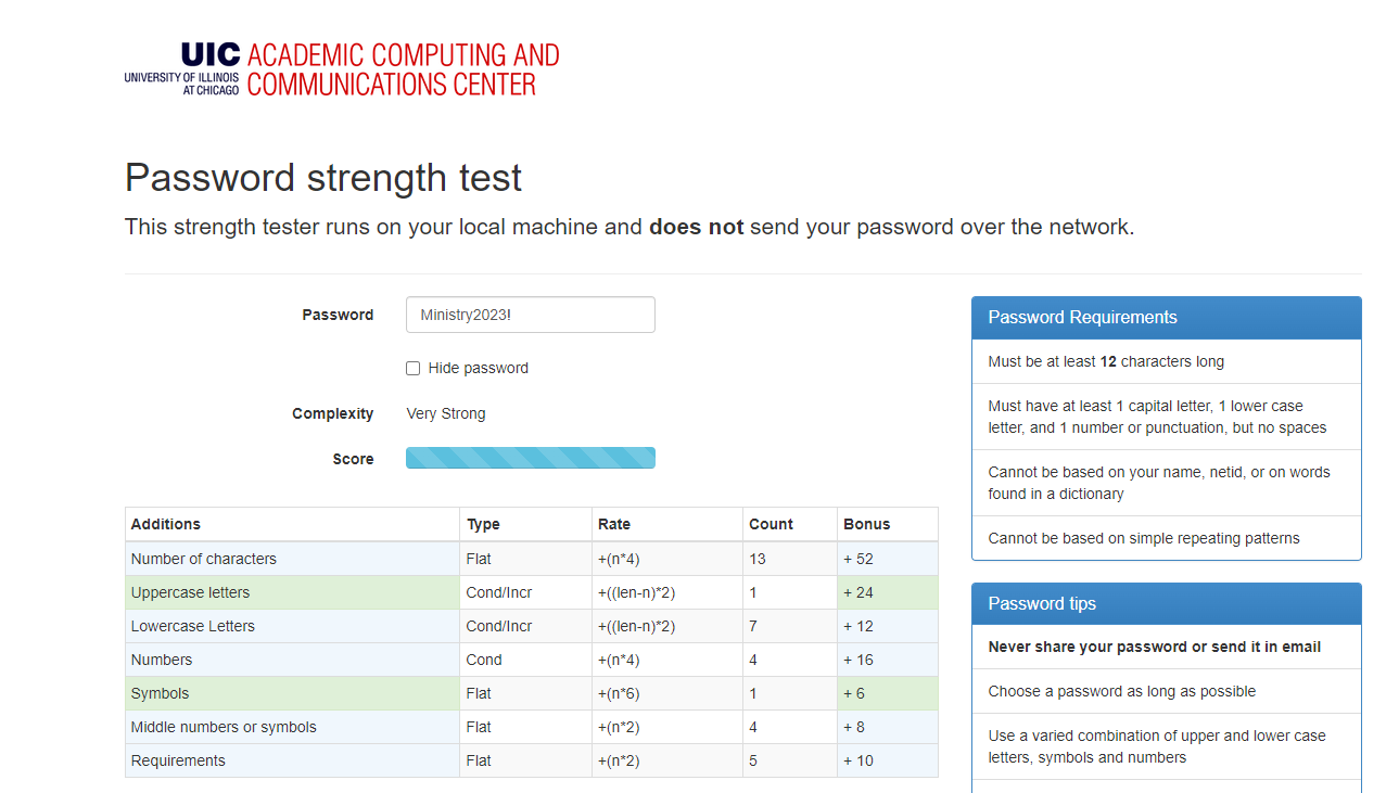 Password Strength Checkers - Mostly Useless...